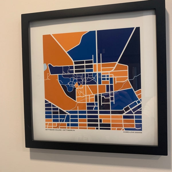 Boston University Map Cards - Etsy