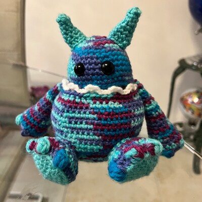 Worry Monster Crochet Pattern PDF - Etsy