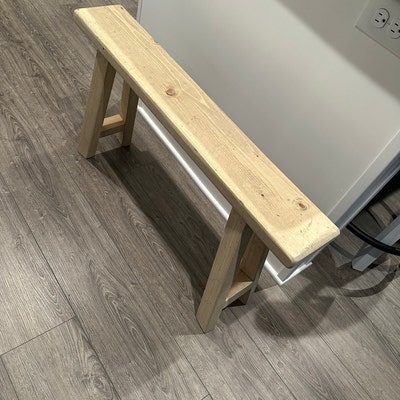 Briar Bench 2 no Bar / Vintage Bench / Home Decor / Custom Made / Stool ...