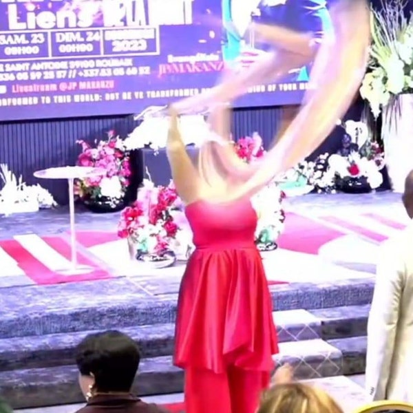 Christian Dance Dress With Princess Cut/ CLEARANCE Liturgical Dress ...