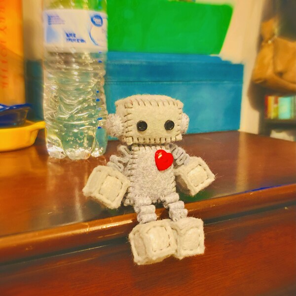 Baby Robot in a Diaper With Pacifier Pick Boy or Girl - Pink, Blue ...