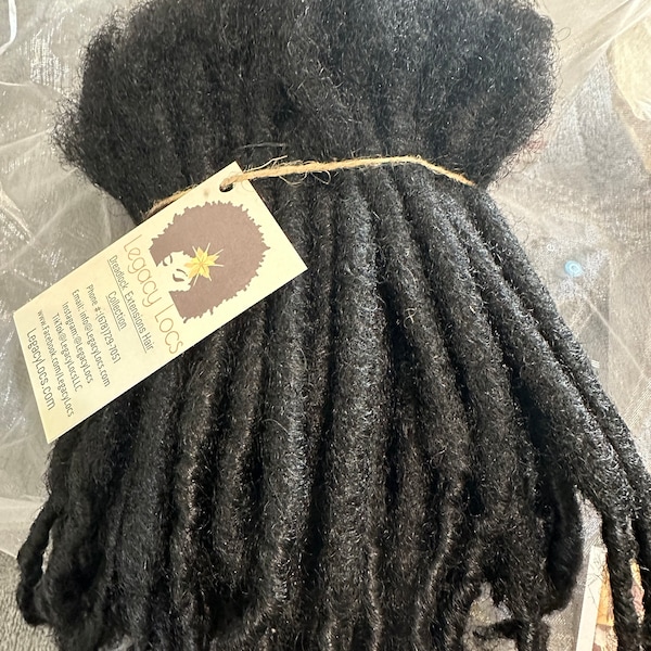 100 LOCS Bundle Standard Coil Tip Loc Extensions 100% Human Hair - Etsy