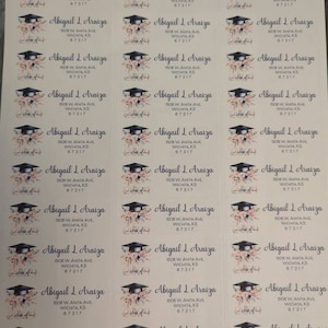 Graduation Virtual Invitation, Graduation Live Stream Invite, Class of ...