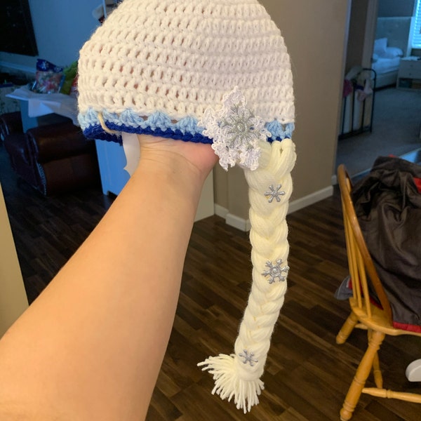 Frozen Elsa Hat - Etsy
