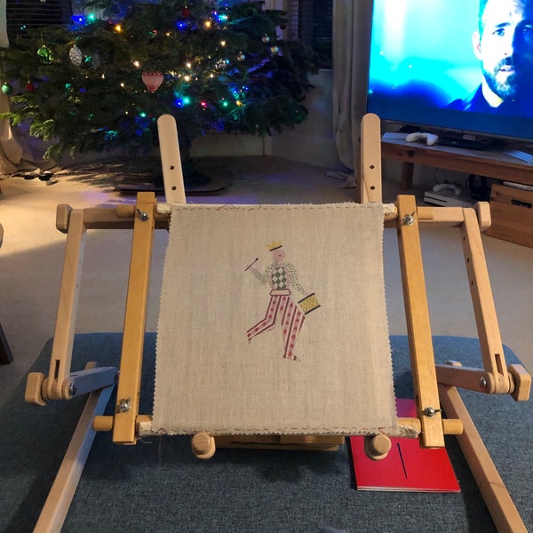 Needlework Table and Lap Hands-free Stand Made of Organic Beech Wood ...