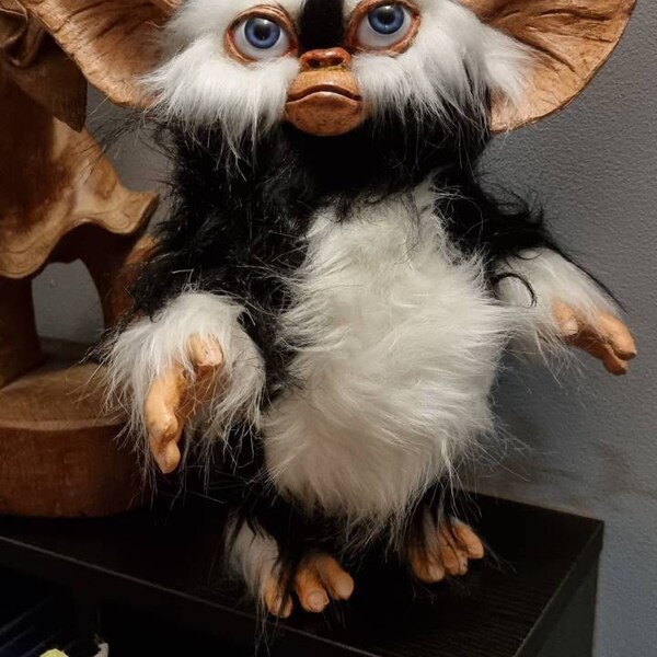 Gremlins 1:1 Lifesize Mogwai Puppet Prop Display Collectible Custom Horror Stop Motion Movie Pro ...