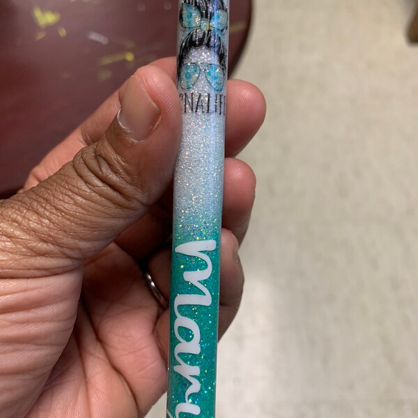 CNA Personalized Glitter Pen - Etsy