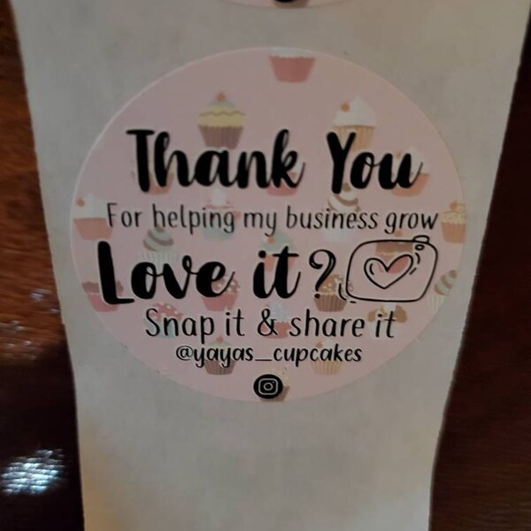 Social Media Labels, Snap It and Shared It, Small Business Labels ...