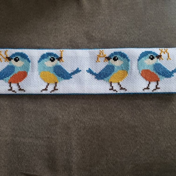 Mini Cross Stitch Pattern. Little Bird. Counted Cross Stitch Chart ...