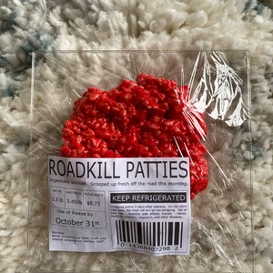 Meat Labels Halloween Pranks Fake Food Labels Funny Food | Etsy