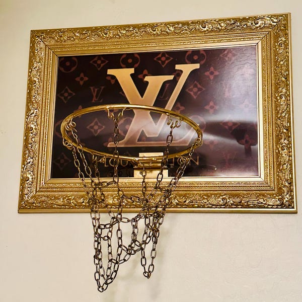 Custom Indoor Framed Basketball Hoop. We Can Recreate Any Image as the ...