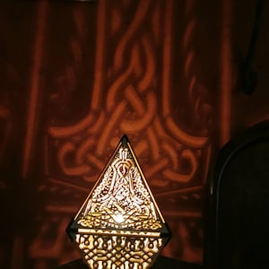 Viking Shadow Lantern Norse Thor Hammer Mjolnir Pegan Night Light - Etsy