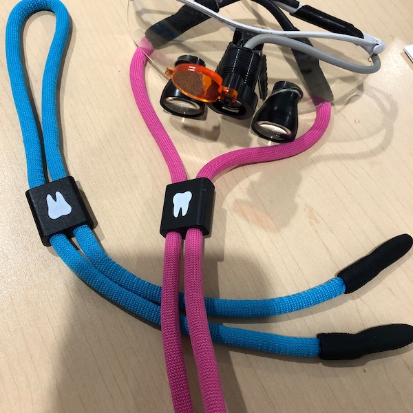 Dental Loupes Strap With Tooth | Soft Foamy Eyewear Lanyard - Etsy