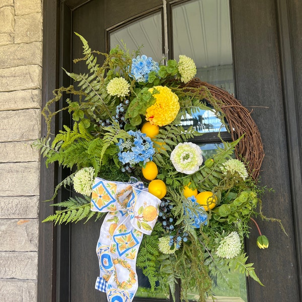 Elegant Cedar Wreath,winter Greenery Wreath,simple Christmas Wreath ...