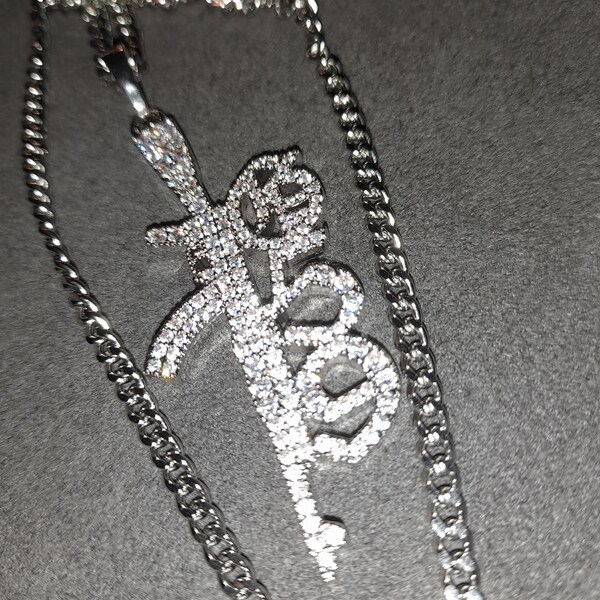 Xxxtentacion Mickey X Necklace! Stainless Steel & Black Enamel Pendant ...