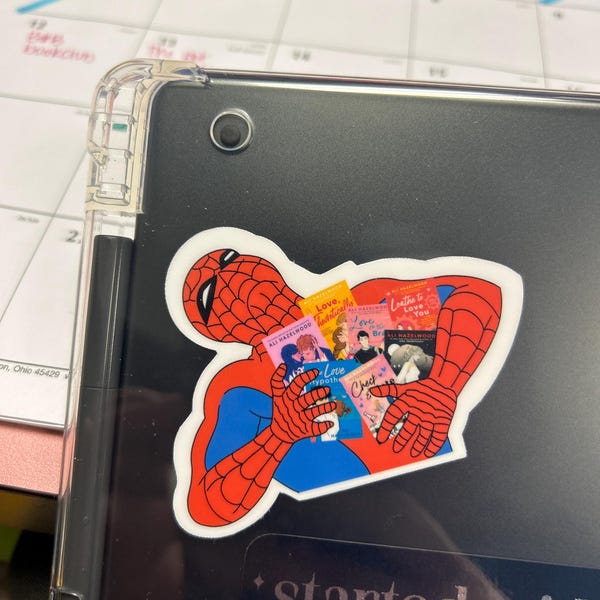 Spidey Book SERIES Sticker - Etsy
