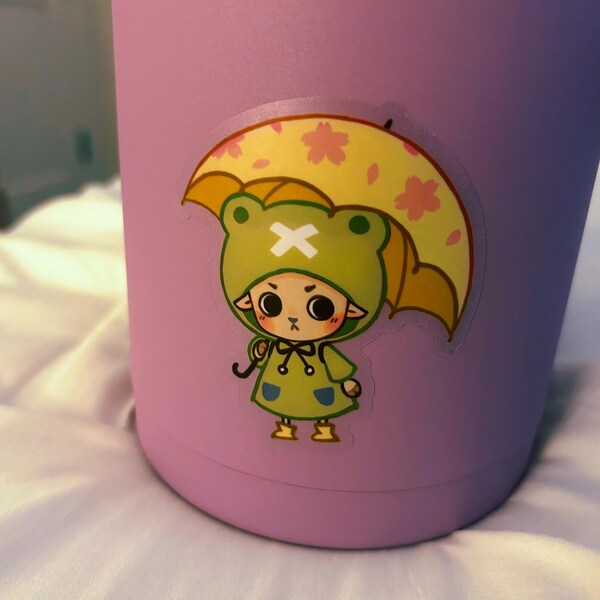 Mascot Chibi Vinyl Stickers (clear) - Etsy