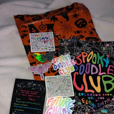 SPOOKY COLORING BOOK by Spooky Doodle Club Fun Halloween Activity ...