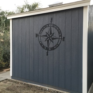 Personalized Life Tree Compass Sign Metal Compass Wall Art | Etsy