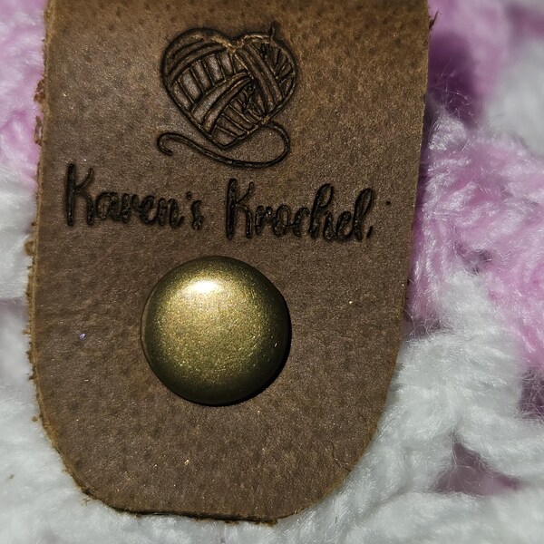 Personalized Label for Knitting,handmade Label With Logo,custom Leather ...