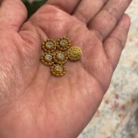 Vintage Faience Donkey Beads, Rare Traditional Persian Bead, 18x20mm. 5 ...