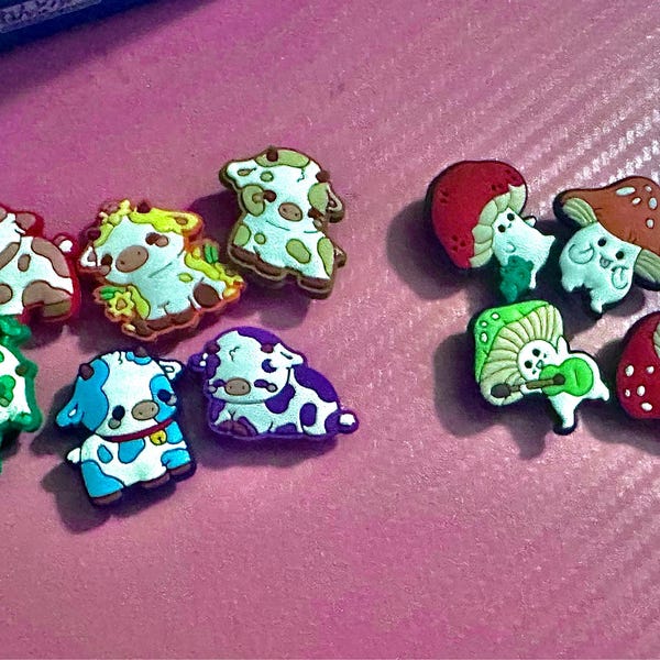 Cute Cows Croc Charms - Etsy