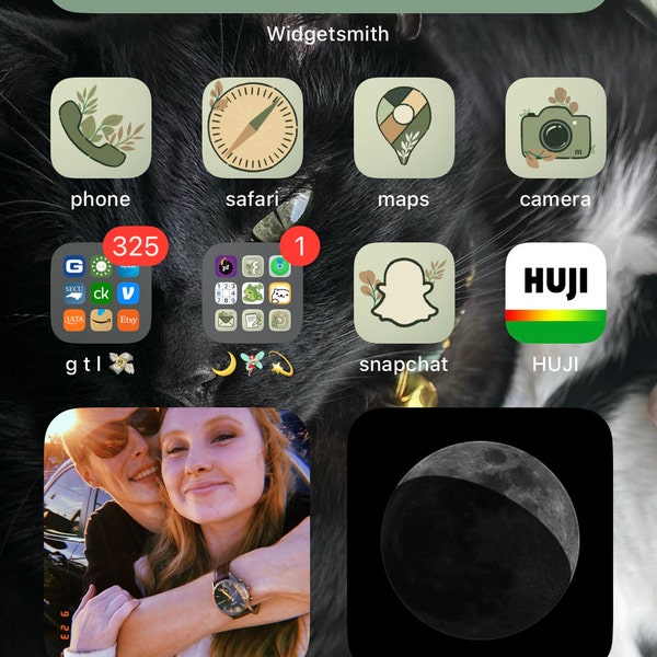 Purple Ios 14 Icons, Summer iPhone Icons, Cute Ios Icons, Vivid Ios 14 ...