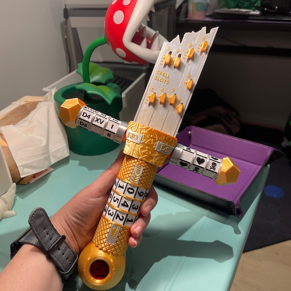 Dnd Character Stat Tracker Sword - Etsy