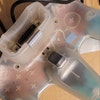 Custom GBA SP IPS V2 Screen Clear Pink & White Buttons Modded With 10 ...