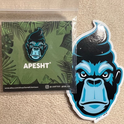 Apesht Iron On Patch Etsy