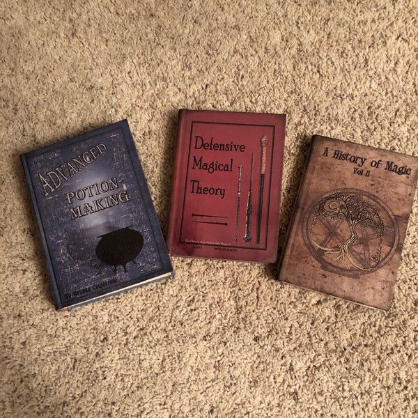 Wizarding Prop Books - Etsy
