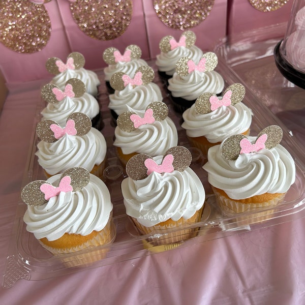 Mouse Ears Cupcake Topper, Twodles Cupcake Topper, I'm Twodles Cupcake ...