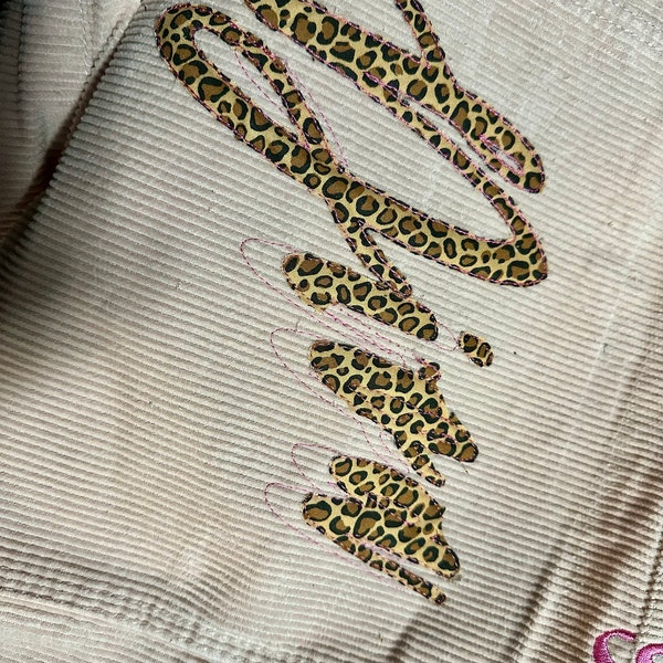 Summer Raggy Script Applique Machine Embroidery Font Alphabet - 4 Sizes ...