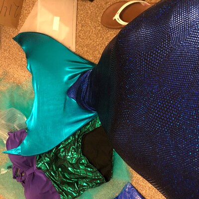 Swimmable Mermaid Tail & Top With Sun Tails Keiki Mermaid Mono - Etsy