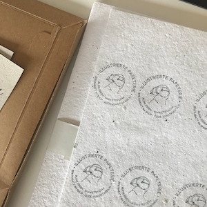 Customizable Plantable Hang Tags Personalized Seeded Paper | Etsy