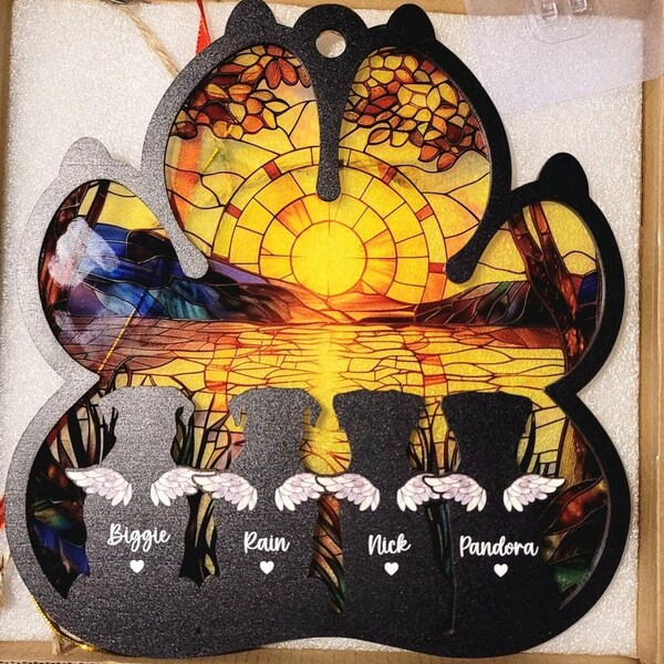 Personalized Family Name Photo Collage Night Light, Family Photo Gift ...