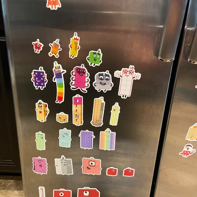 Alphablocks Face Stickers, Waterproof, Scratch and UV Resistant, Peel ...