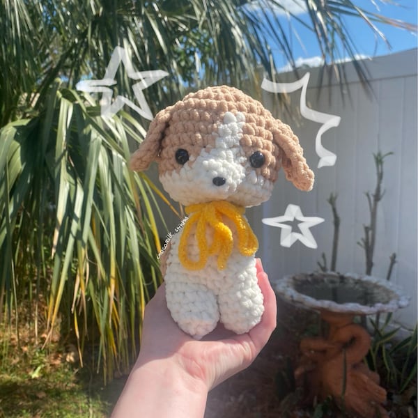 Hood Puppy Crochet Pattern - Etsy