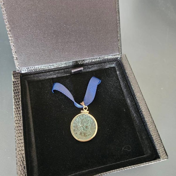 10k Gold Real King Midas Coin Necklace | Ancient Phyrgian Greek Coin ...