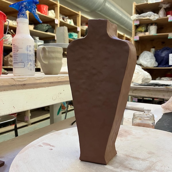 Classical Vase Template | Ceramics Tools | Slab Building Vessel | Easy ...