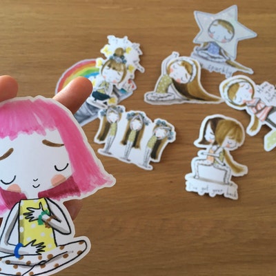 Postcards set 8 by Cally Jane Studio - Etsy