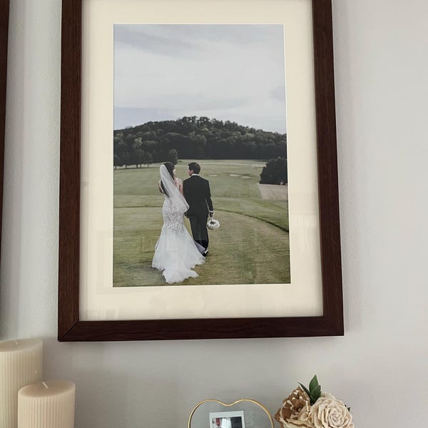 Hand-made Walnut and Other Hardwood Frames - Just Add Your Picture ...