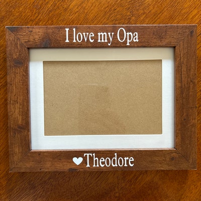 OUR/MY First GRANDCHILD Gift, Personalized First Grandchild Frame ...