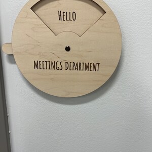 5 Custom Work From Home Privacy Sign Wood Do Not Disturb/please Knock ...