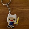 Adventure Time Keyrings/keychains | Cartoon Cute Emo Kids Goth Fun Jake ...