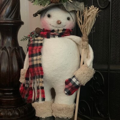 Primitive Bunny Rabbit-folk Art Bunny-irish Bunny-plush Bunny-vintage ...