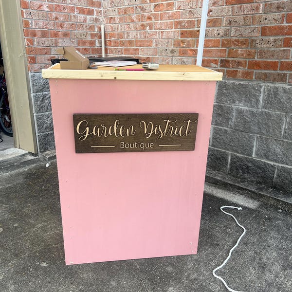 DIGITAL PLANS: Fold-up Checkout Stand - Etsy