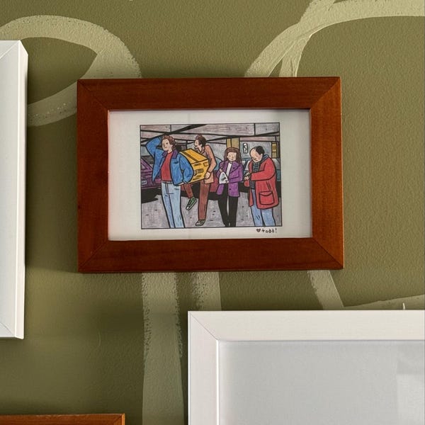 Comic Strip - the Sound of Sunshine - the Poet 4x6 Inch Print, Art ...