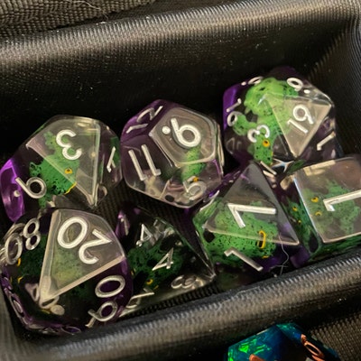 Strawberry Shortcake Resin Dice Set 7 Pieces Dnd Dice Fruit Dice Berry ...