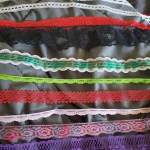 20-30 Yards of Assorted Lace, Lace by the Yard, Lace Scrap Grab Bag ...